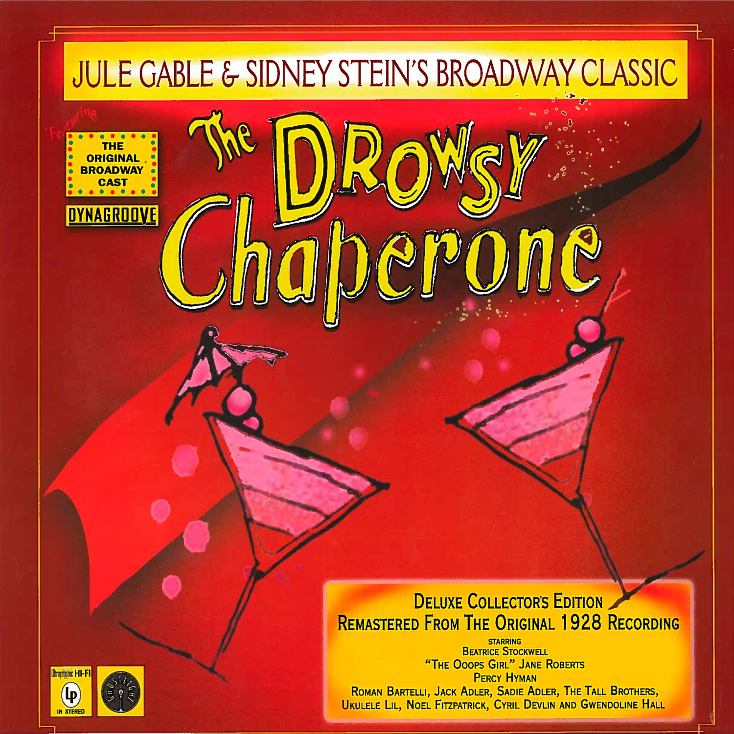 The Drowsy Chaperone (2nd Pressing Vinyl Album) | Ghostlight Records Official Store