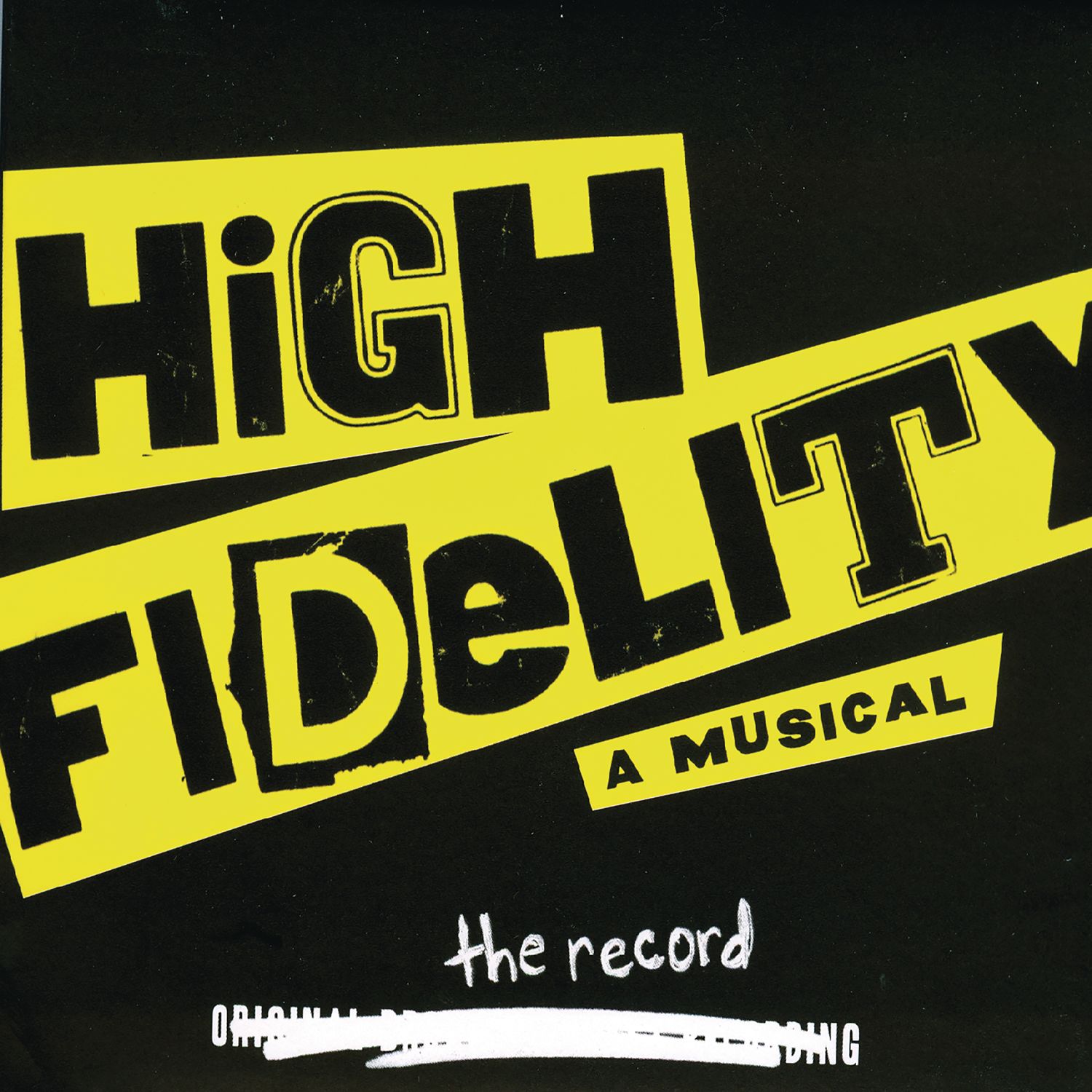 High Fidelity (Original Broadway Cast Recording) | Ghostlight Records ...